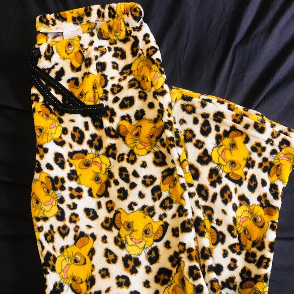 Disney | Intimates & Sleepwear | Disney Simba Pajama Pants | Poshmark